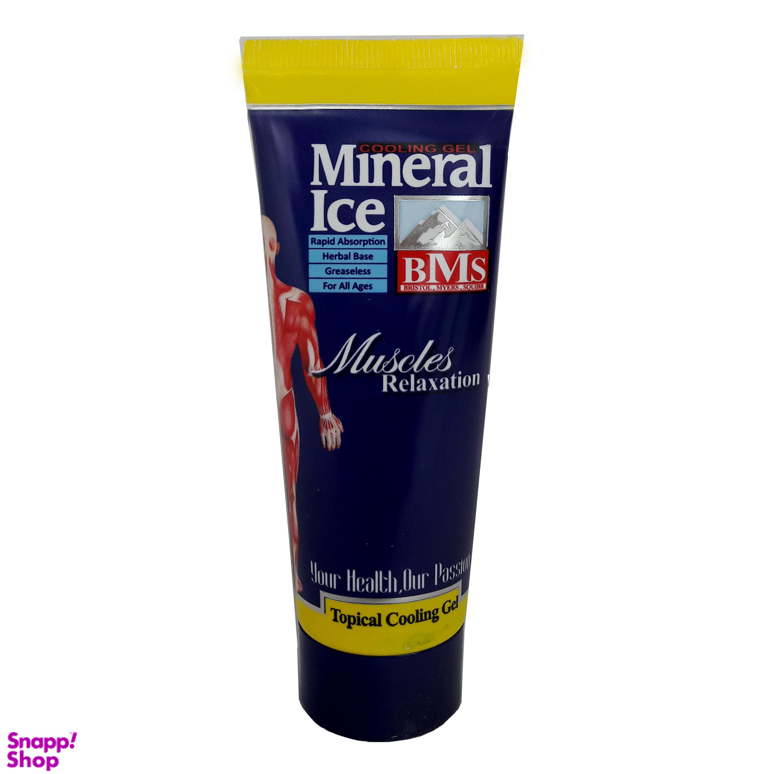 خرید و قیمت ژل موضعی عضلات و مفاصل بی ام اس (BMS) سری Mineral Ice مدل C ...