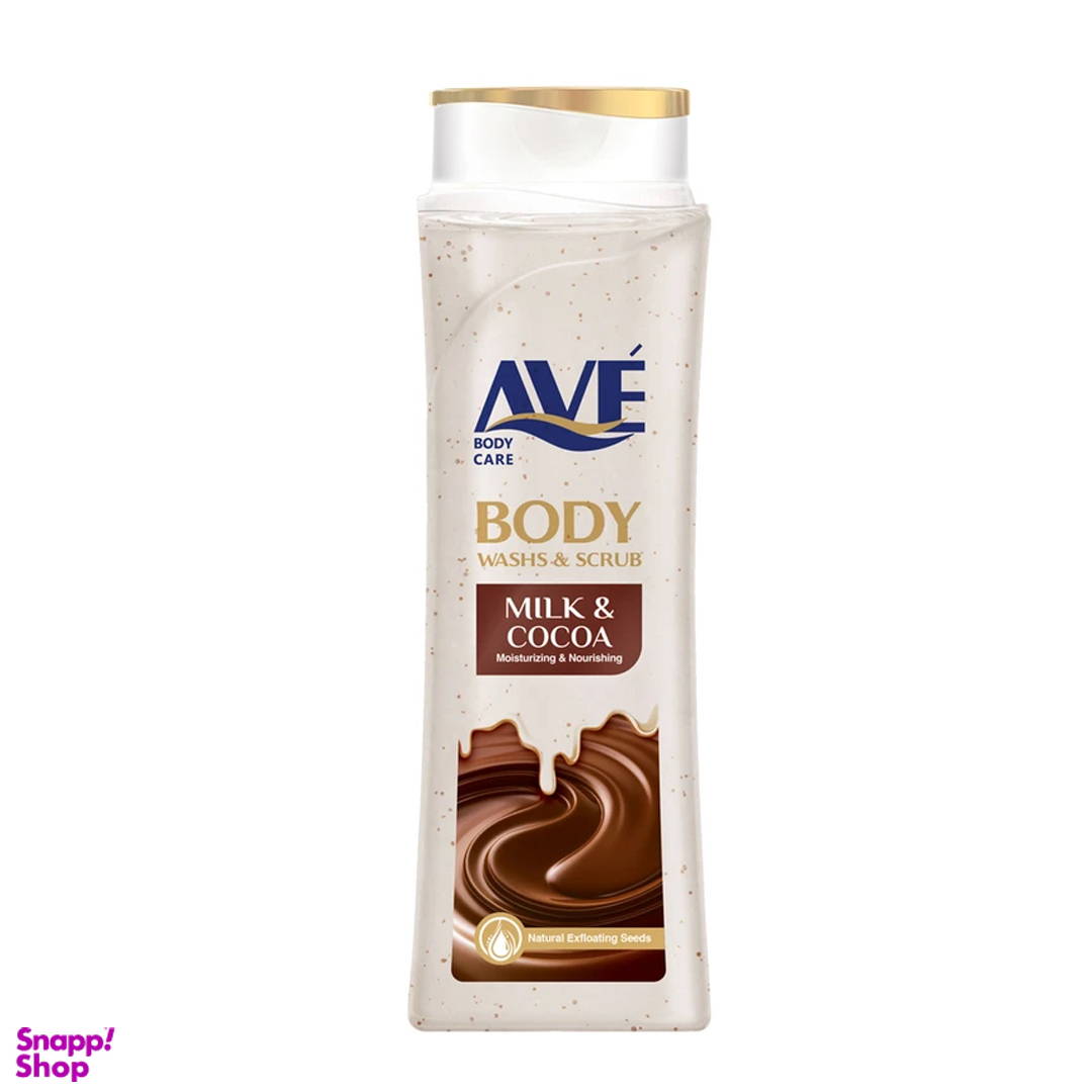 خرید و قیمت شامپو صورت و بدن اوه مدل Milk & Cocoa وزن 380 گرم
